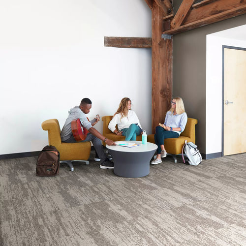 Carpet tile - WORKS FLOW - Interface - tufted / loop pile / structured