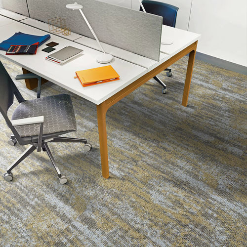 Carpet tile - WORKS SENSE - Interface - tufted / loop pile / structured