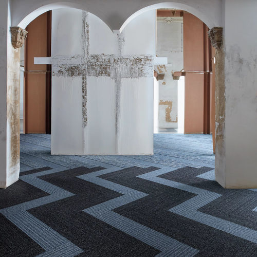 Carpet tile - WW895 - Interface - tufted / loop pile / structured