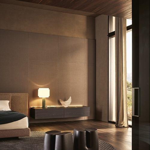 Interior wood panel - SURFACE - Poliform - oak / elm