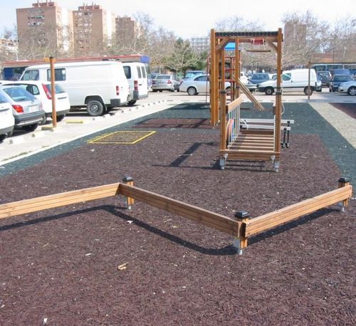 Playground balance beam - 10660 - Lars Laj - agility