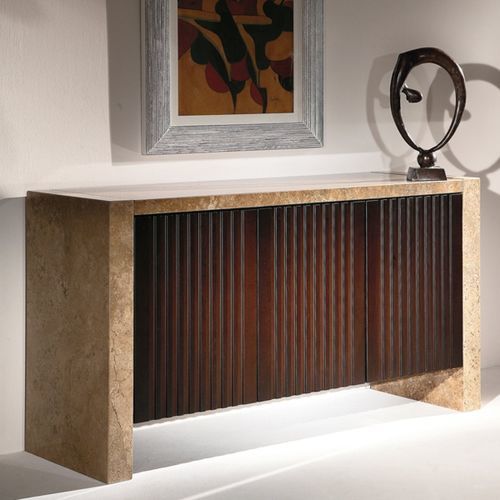 Contemporary sideboard - ESPRESSO - Stone International - wooden ...