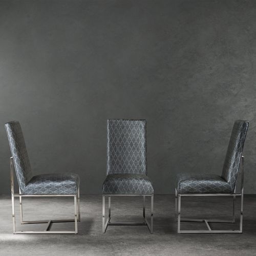 Contemporary dining chair - BESS - Stone International - fabric ...