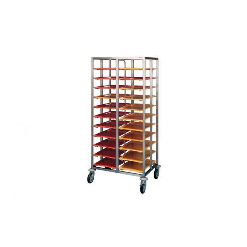 Food tray trolley - TWE 2060 - SCHOLL APPARATEBAU GMBH - for commercial ...