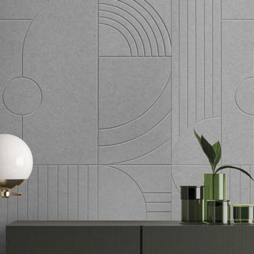 Acoustic wall panel - ECHO - Acoustic.ae - polyester fiber / PET ...