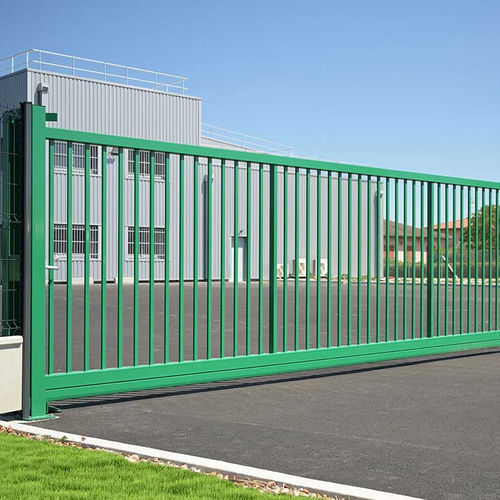 Self-supporting gate - TT - Quaglia Diffusion - right / galvanised ...