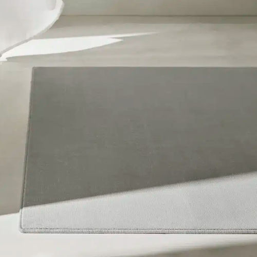 Organic design rug - VEGA AURORA - Rols Carpets - plain / wool / round