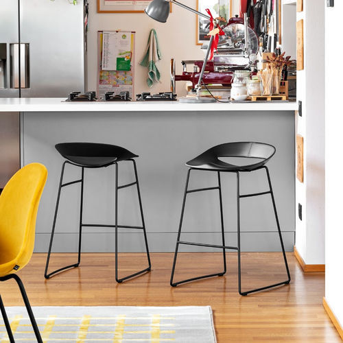 Contemporary bar stool - COSMOPOLITAN - Connubia - polypropylene ...