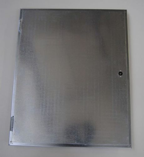 Wall hatch - Shaft - Endoors - rectangular / galvanised steel / built-in