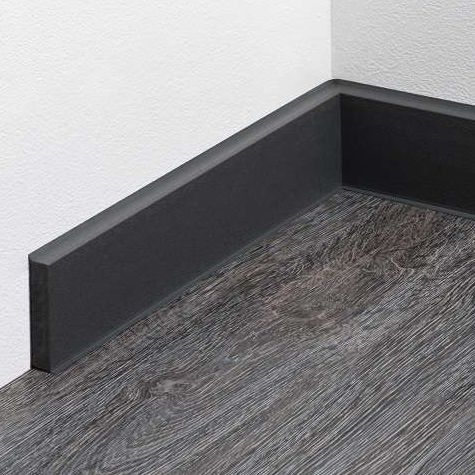 White skirting - Q 12-60N - BOLTA - gray / wooden / PVC