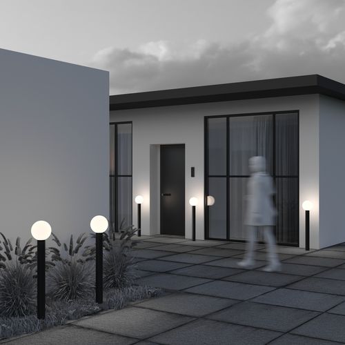 Urban bollard light - BOLD - Maytoni - contemporary / aluminum / LED