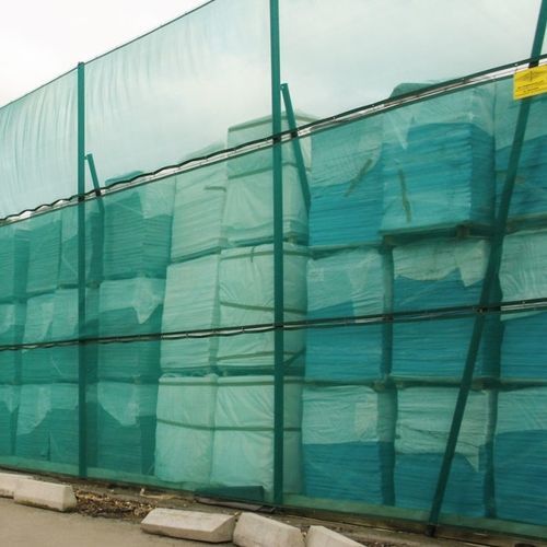 Polyethylene (PE) screen wall - Metalu Plast - for sports fields / custom