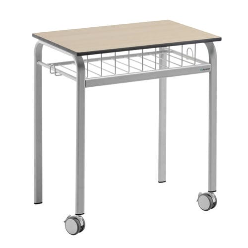 Contemporary table - EASY - EduHermex - laminate / metal base / rectangular