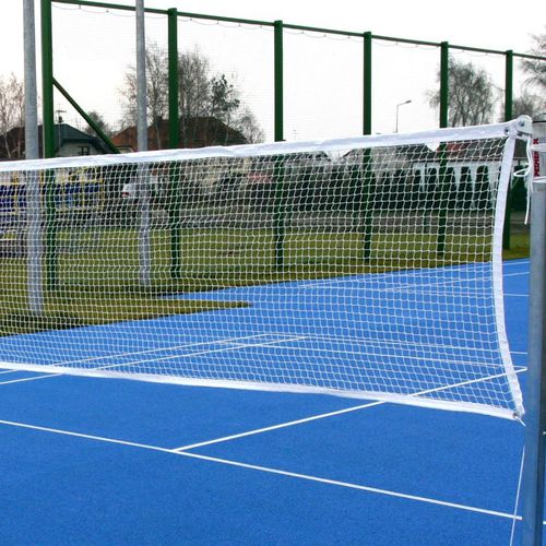 Nylon badminton net - 10-02 - Pesmenpol - black / green / white