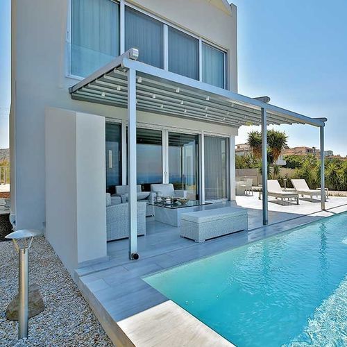 Solar protection fabric - RECACRIL® PROOF - Recasens - plain / acrylic ...