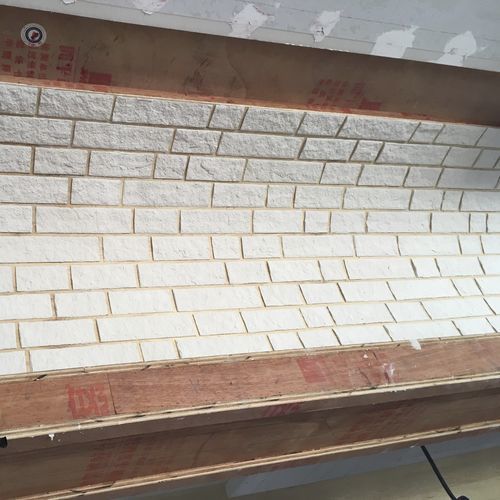 Modified clay wall cladding - FACING K - PHOMI - indoor / for facade ...