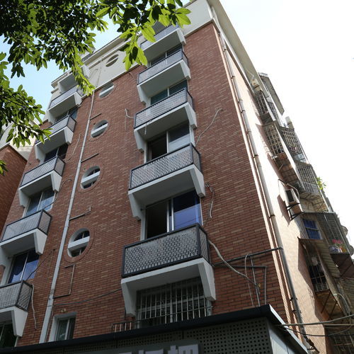 Facade brick - FAMBLE R - PHOMI - solid / textured / red