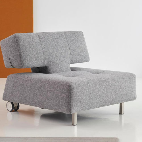 Contemporary armchair - Long Horn D.E.L. - INNOVATION LIVING - fabric ...