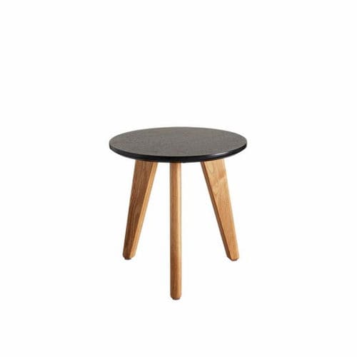 Contemporary side table - Nordic - INNOVATION LIVING - oak / oak base ...