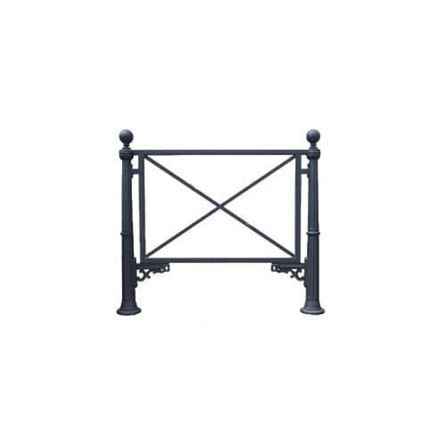 Protective barrier - DSA003 - irollo - fixed / cast iron / galvanized iron