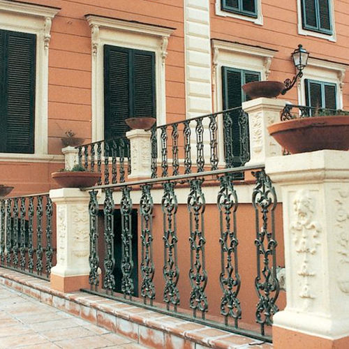 Cast iron balustrade - ER008 - irollo - outdoor / for patio / for stair