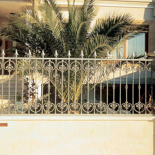 Cast iron balustrade - ER019 - irollo - outdoor / for balconies / wall ...