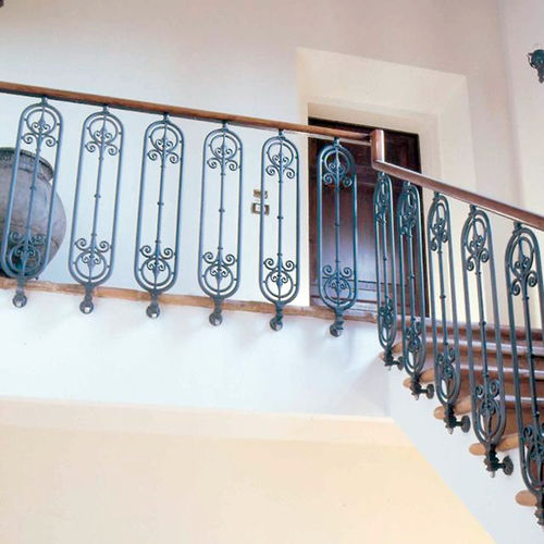 Cast iron balustrade - ER034 - irollo - indoor / outdoor / for stair