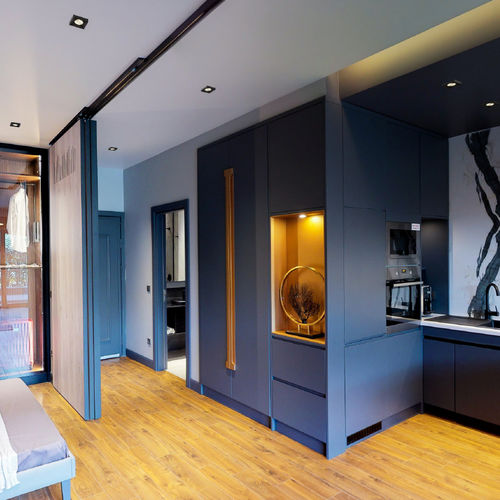 Semi-recessed downlight - MALTA - Hofflights - LED / round / indoor