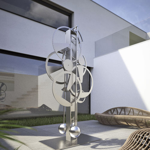 Minimal clock - TM RAINMAN - The Moving Mechanics Company AG - floor ...