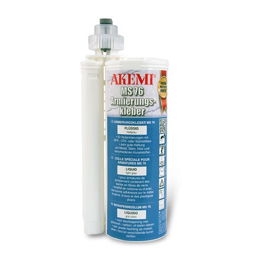 Polyester adhesive glue - MS 76 - Akemi - for wood / for metal / for ...