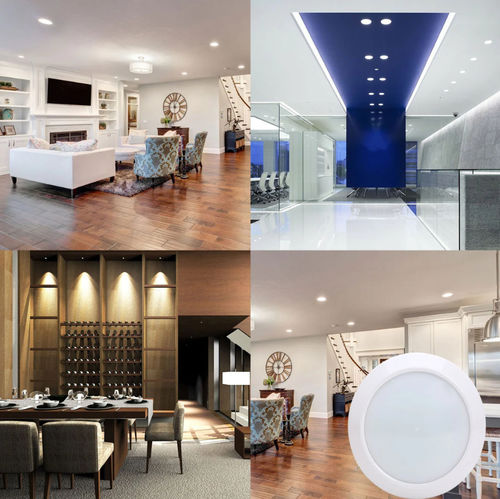 Recessed downlight - 756148-A-6 - Viribright Lightiing - LED / round ...