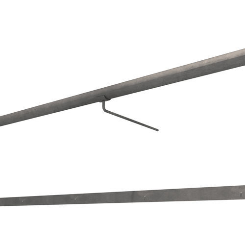 Galvanised steel handrail - INSA R603 - Insametal