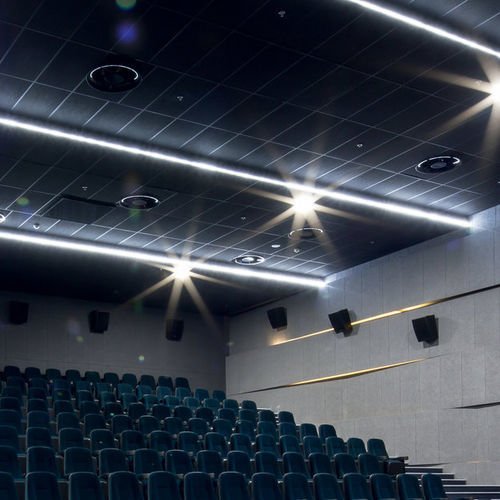 Mineral fiber suspended ceiling - AMF THERMATEX Alpha Colour - Knauf ...