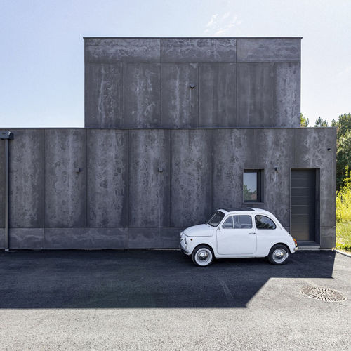 Panel cladding - VIROC - MISTRAL PANELS - fiber cement / vertical / sustainable