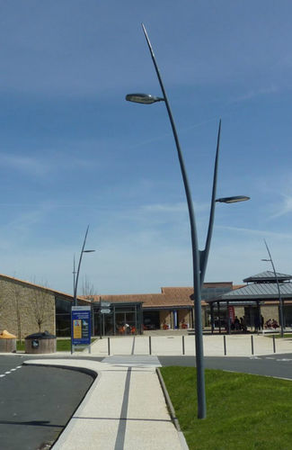 Lighting pole - GALANT - ECLATEC International - galvanised steel