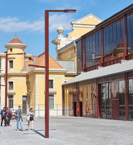 Lighting pole - PIXEL - ECLATEC International - steel / cast iron ...