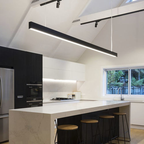 Hanging light fixture - LINE 50 - LICALUX LIGHTING - LED / linear ...