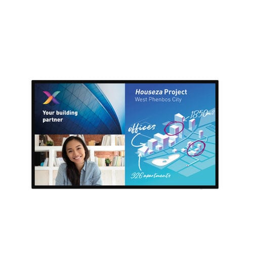 Conference table touch screen - 55BDL6051C/00 - PPDS - wall-mounted ...