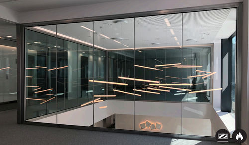 Fixed partition - AluTeq EI 30 - ERIBEL FRANCE - edge-to-edge ...