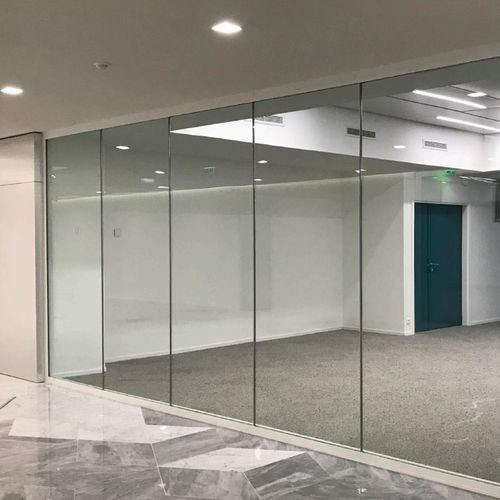 Fixed partition - SteelTeq - ERIBEL FRANCE - edge-to-edge / glazed / steel