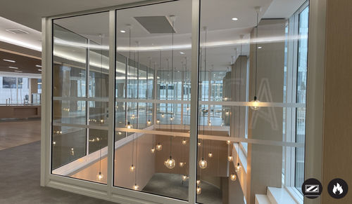 Edge-to-edge partition - SteelTeq E120 - ERIBEL FRANCE - fixed / with ...