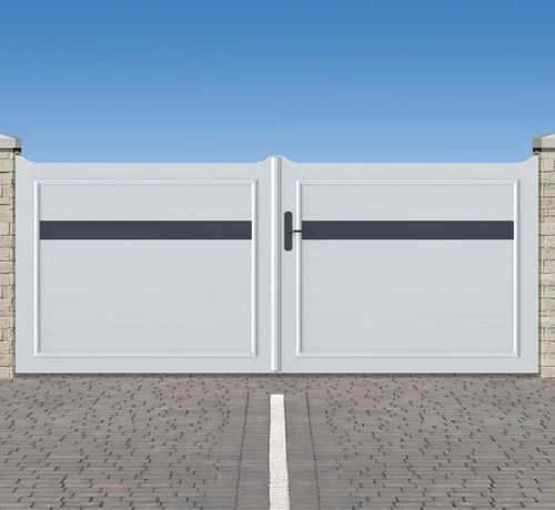 Sliding gate - Pré - USINE-ONLINE - right / left / PVC