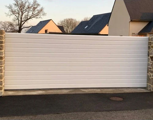 Sliding gate - Scott - USINE-ONLINE - right / left / PVC