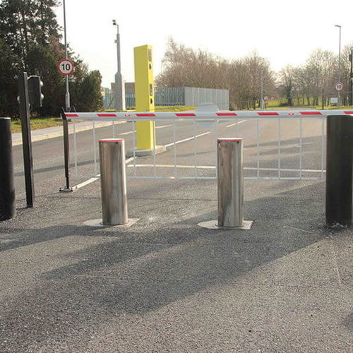 Access control bollard - K4 K8 AND PAS 68 - Jacksons Fencing - security ...