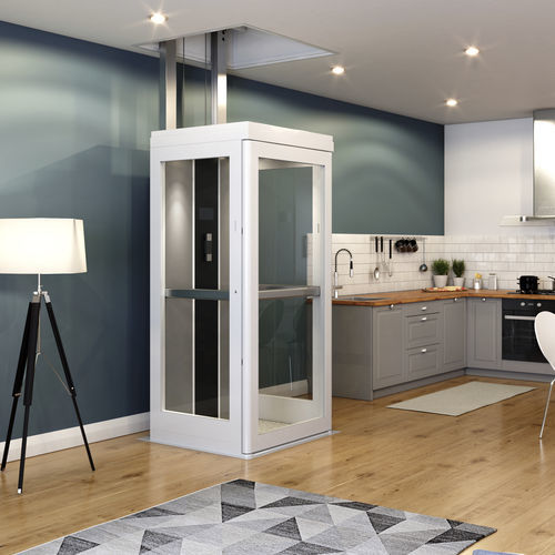 Electric elevator - Compact - POLLOCK LIFT - hydraulic / home / panoramic