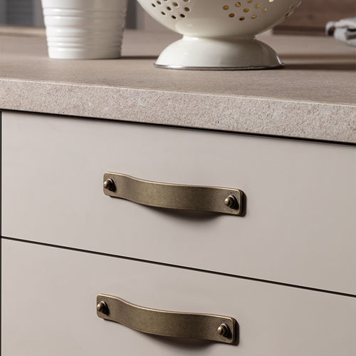 Zamak furniture handle - 2707 - Herrajes Ferramol, S.L.U. - matte / golden