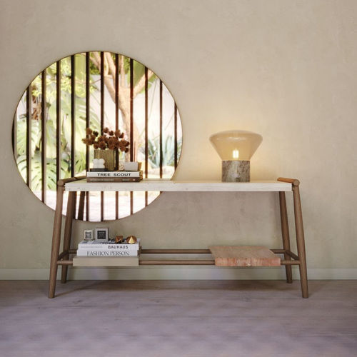 Contemporary console table - Landform - Stylish Club - wood veneer ...