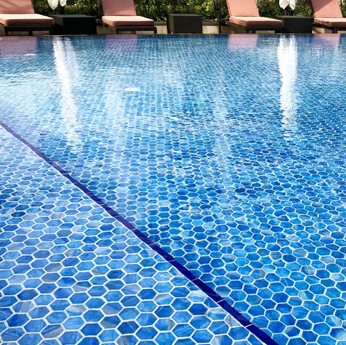 Glass mosaic tile - OPAL - TESSERE - indoor / outdoor / pool