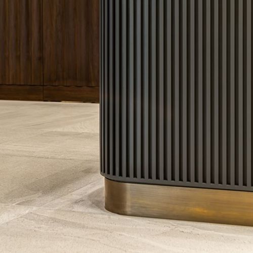 Golden baseboard - Specialist Joinery Group - black / polished aluminum ...