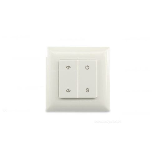 Light switch - SK-PF1 - Ledpoint - push-button / recessed / double